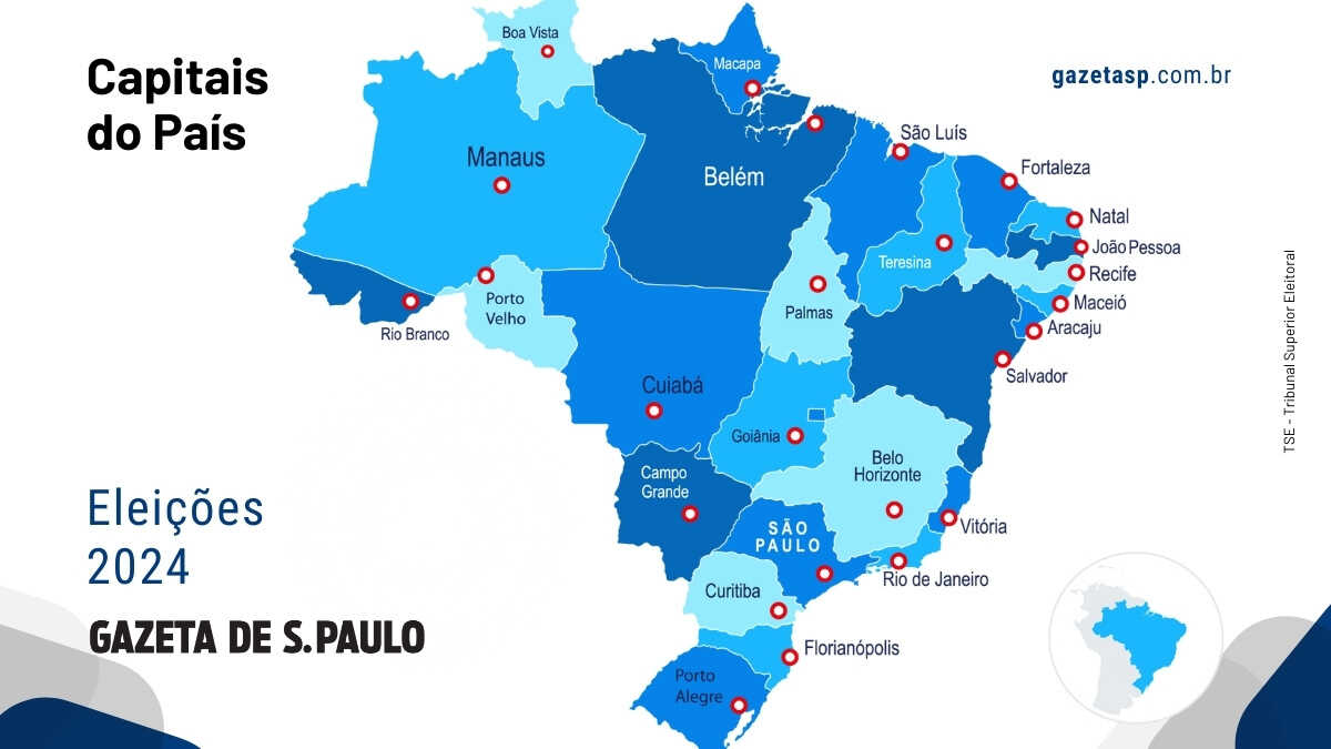 Confira A Lista Dos Prefeitos Eleitos Nas Capitais Brasileiras Gazeta