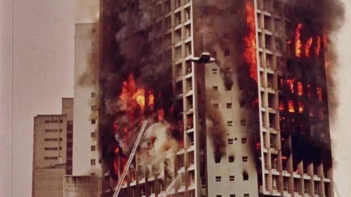 Edificio Joelma Incêndio No Edifício Joelma Provoca A Morte De 187