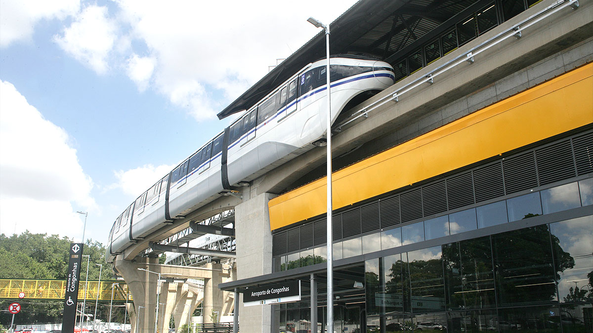 Fotos exclusivas: como ficou a Linha 17-Ouro a 3 dias da inauguração ...