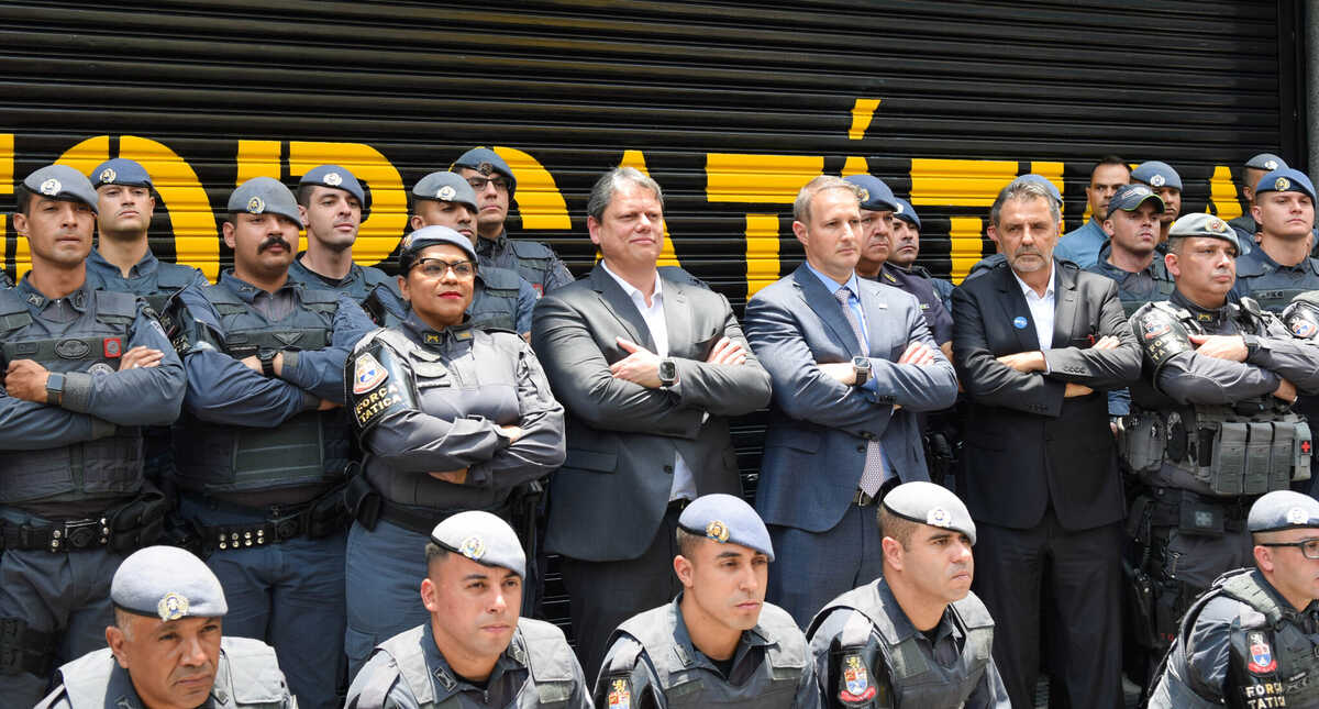 Governador inaugura nova sede da Força Tática da PM no centro de São ...