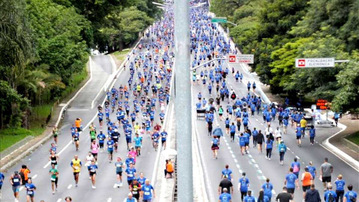 São Paulo recebe 10 mil participantes em corrida no dia do aniversário ...