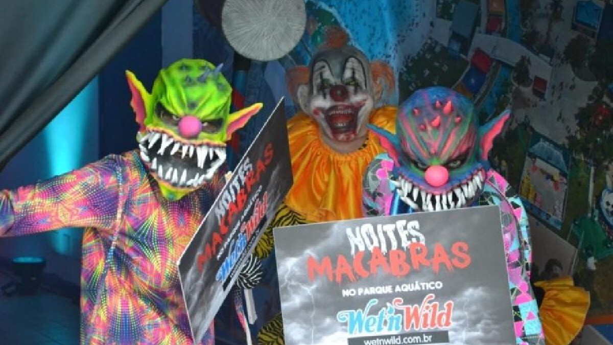 Parque aquático oferece experiência imersiva a visitantes com terror ...