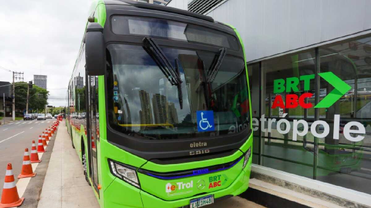 Primeira fase das obras do BRT-ABC foi concluída; veja fotos - Gazeta de São Paulo