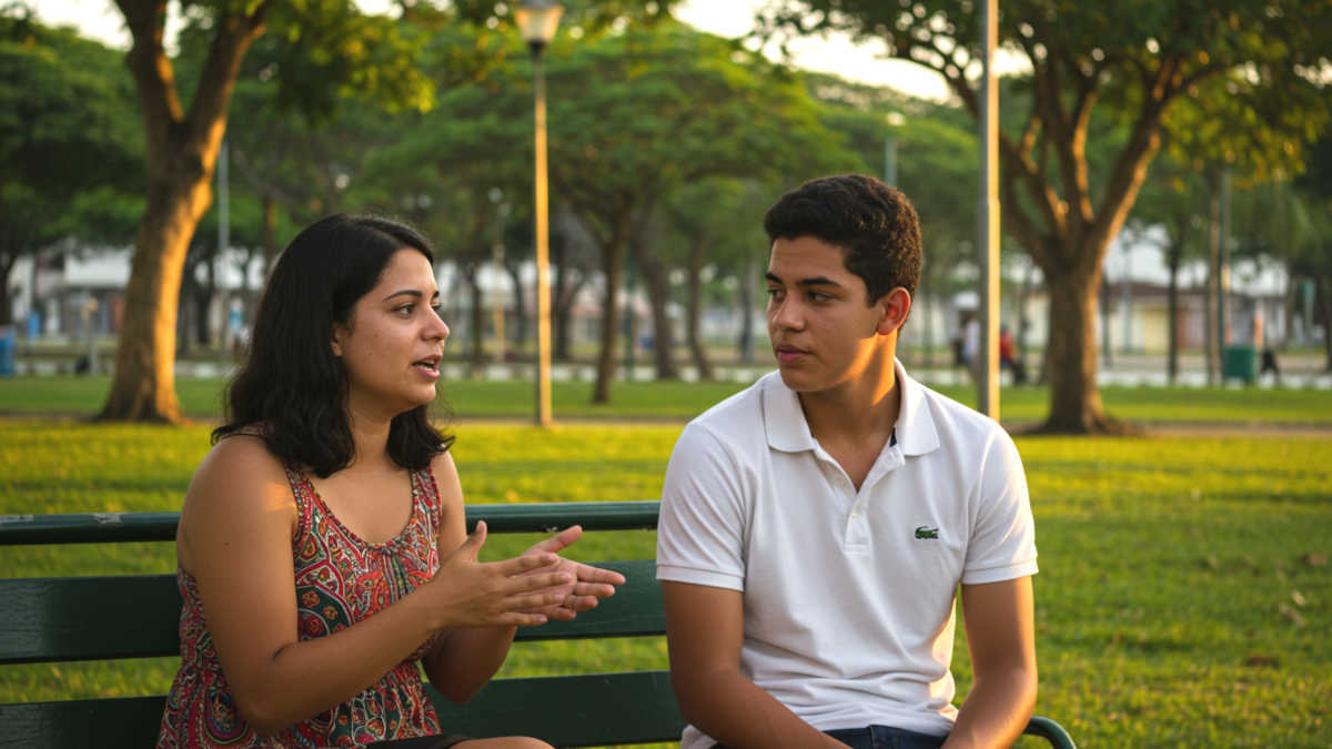 O que significa evitam o contato visual durante uma conversa, segundo a ...