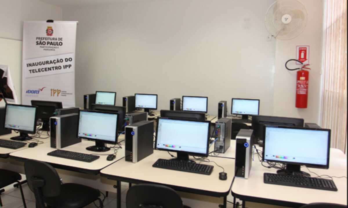 Unidades do Telecentro começam a reabrir na Capital - Gazeta de São Paulo